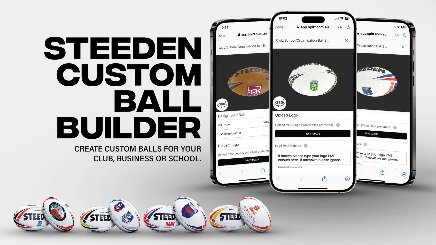Custom Balls – Steeden